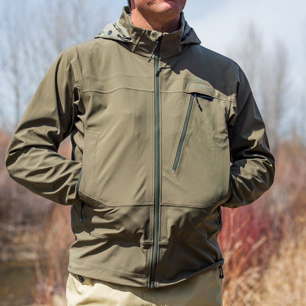 Backeddy Softshell Jacket | Versatile Fishing Jackets | Skwala Fishing