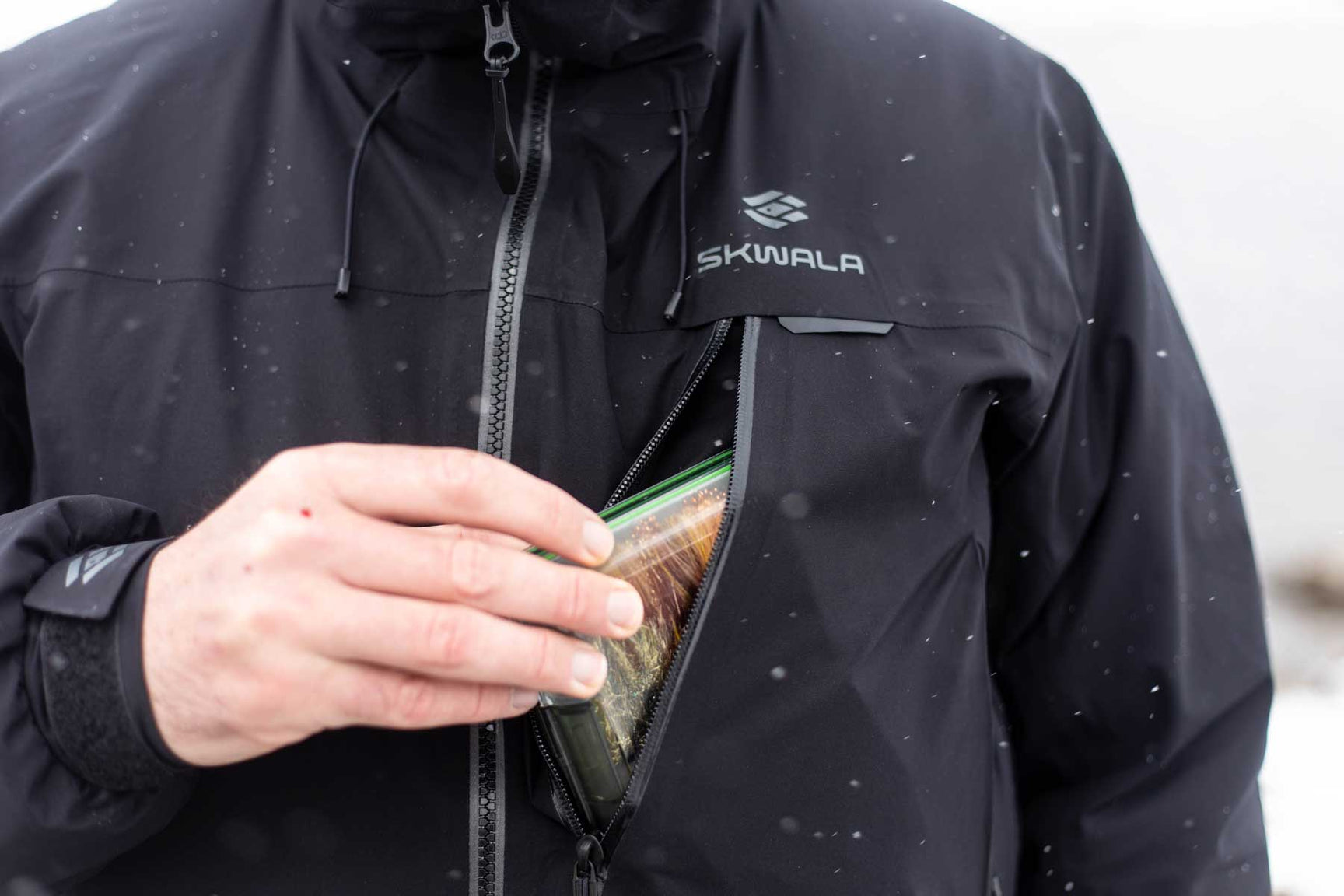 RS Outpost Fishing Jacket | Insulated Angling Outerwear | Skwala Fishing