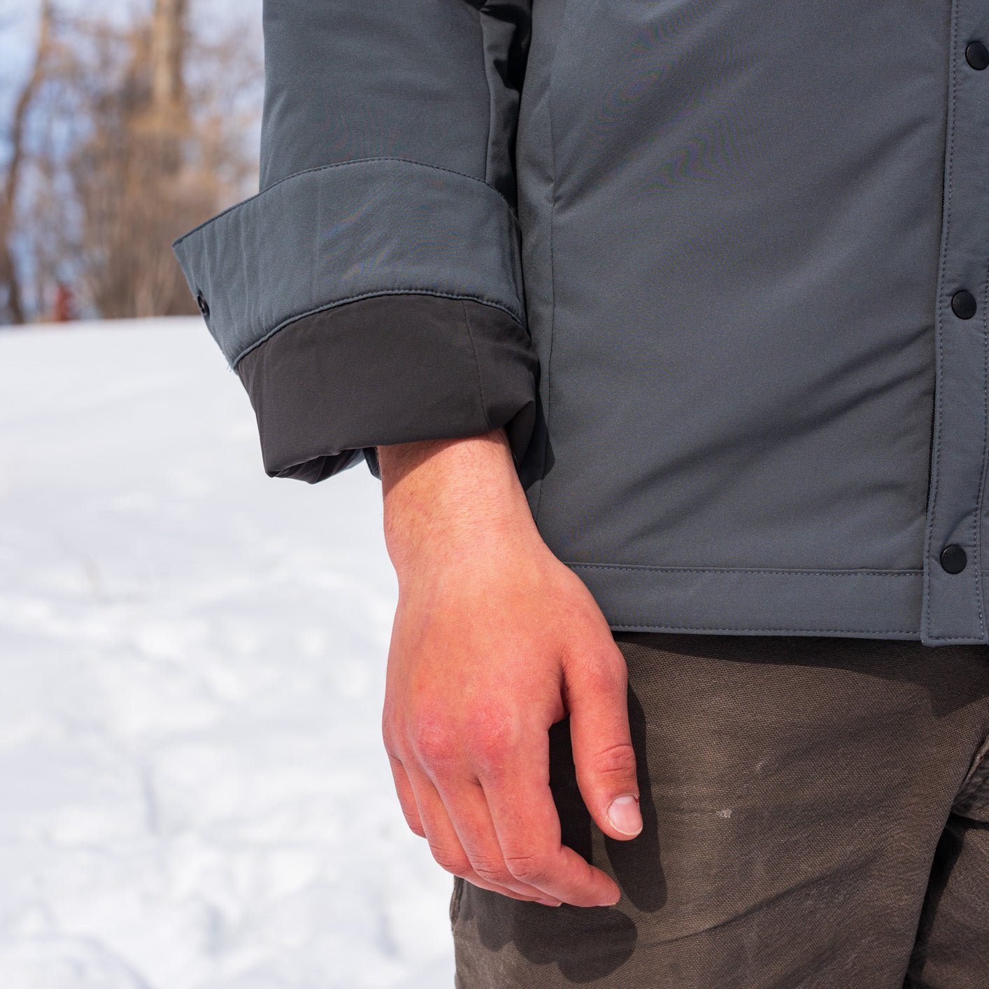 Fusion Insulated Snap Shirt | Warm Stretch Fishing Overshirt | Skwala ...