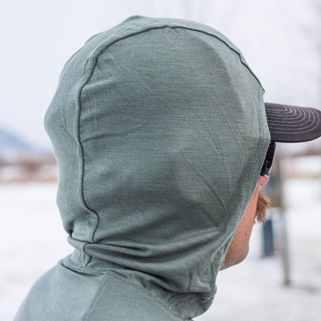 Merino Sun Hoody | Lightweight Thermo Fishing Sun Shirt | Skwala Fishing