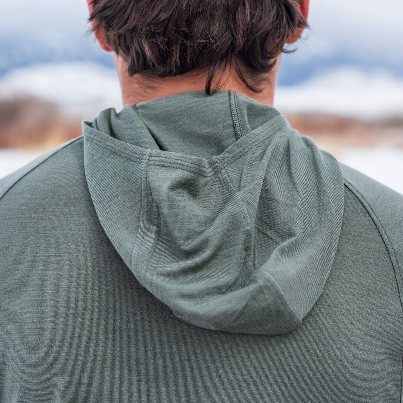 Merino Sun Hoody | Lightweight Thermo Fishing Sun Shirt | Skwala Fishing